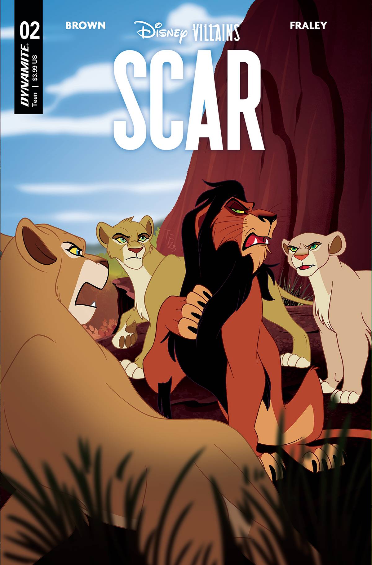 DISNEY VILLAINS SCAR #2 CVR B FORSTNER – Cover Price Comics